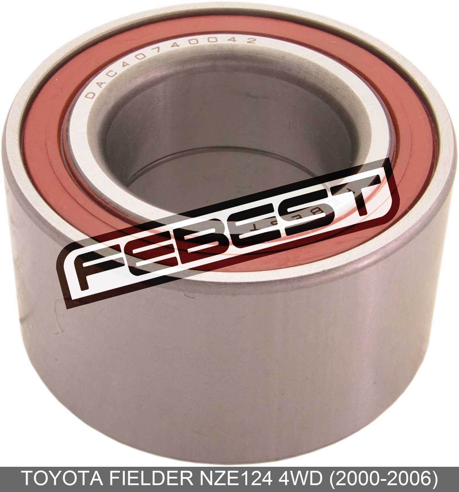 Front Wheel Bearing 40X74X42 For Toyota Fielder Nze124 4Wd (2000-2006 ...